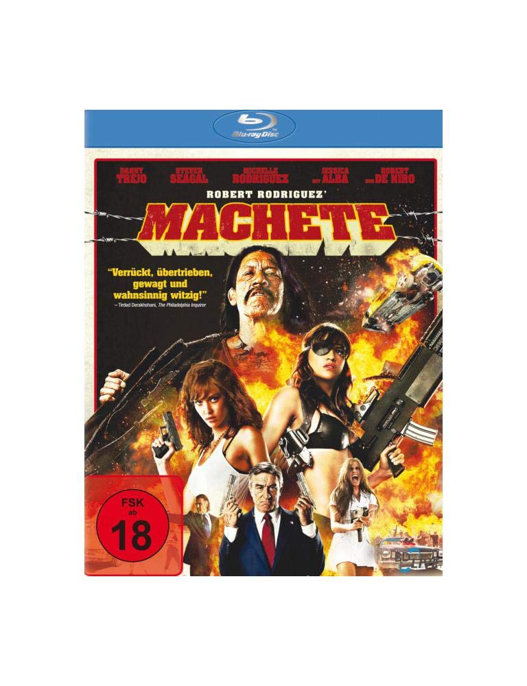 Machete (Uncut) (Blu-ray): Amazon.de: Danny Trejo, Robert De Niro ...