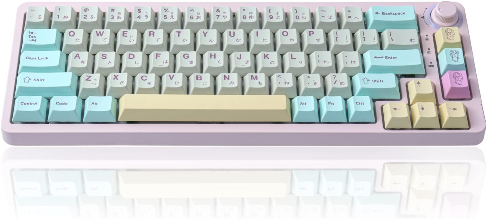 Keycaps PBT Japanese Keycaps 166 Keys Dye-Sublimation Cherry Profile ...