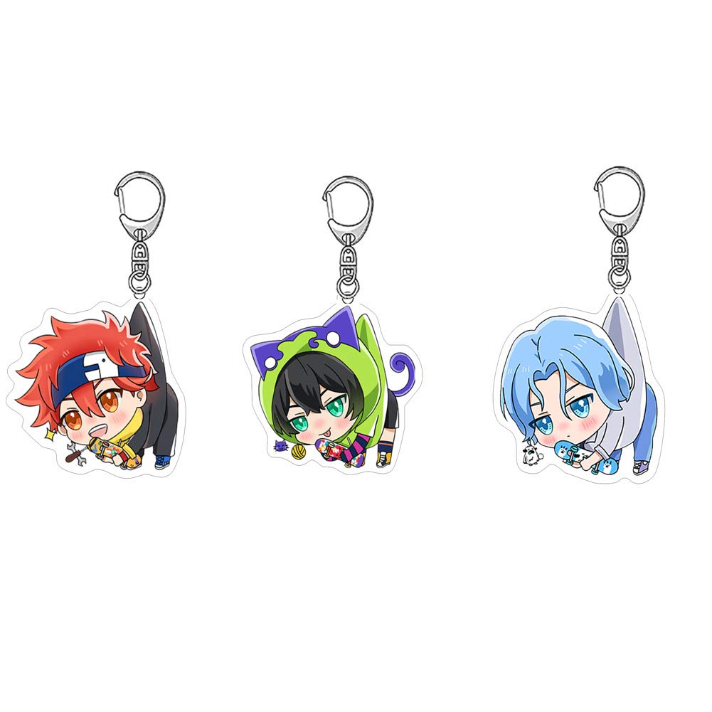 Amazon.com: JIAJIAHONG 3PCS Langa Keychain,Amine SK8 the Infinity ...