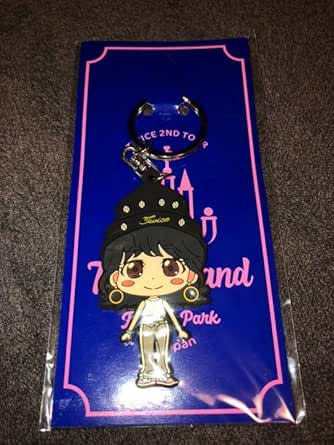 Amazon.co.jp: TWICE Momo Rubber Key Chain TWICELAND 9 : Toys & Games