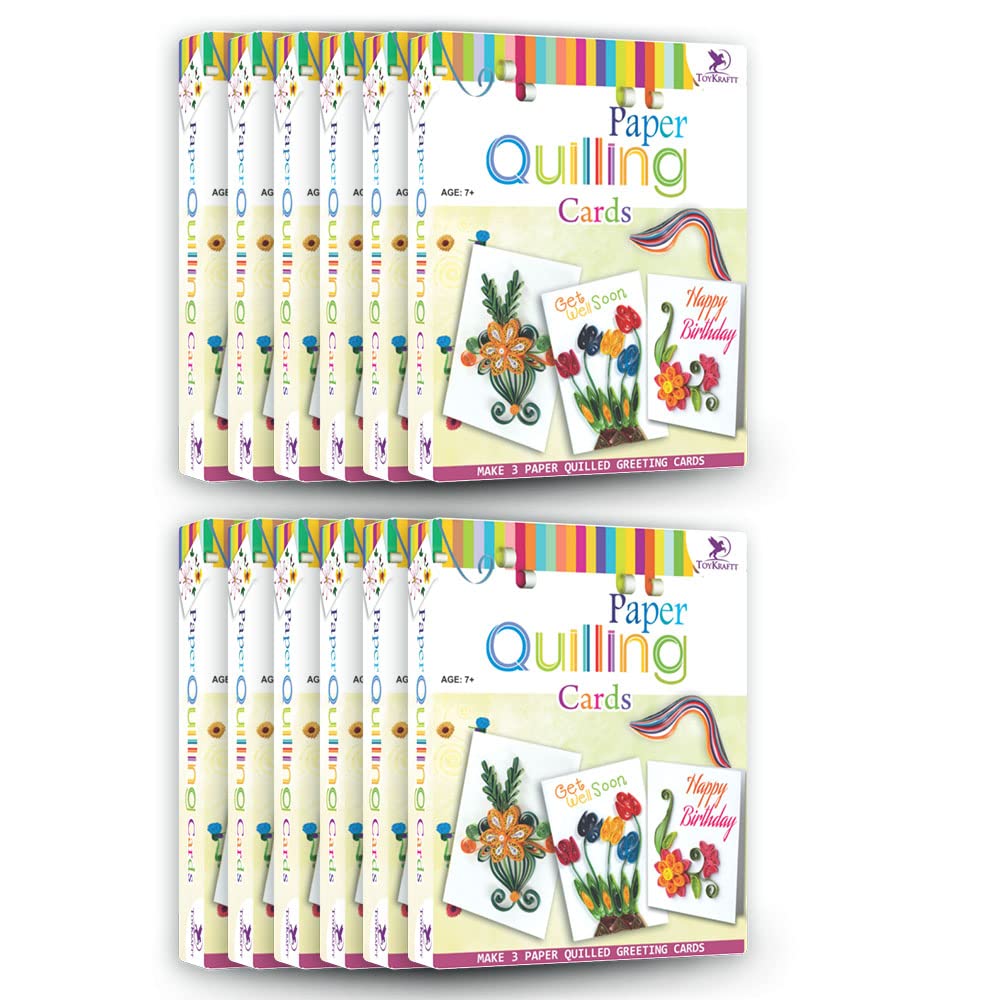 ToyKraft: Paper Quilling Cards, Paper Quilling Set,DIY Kits for Girls ...