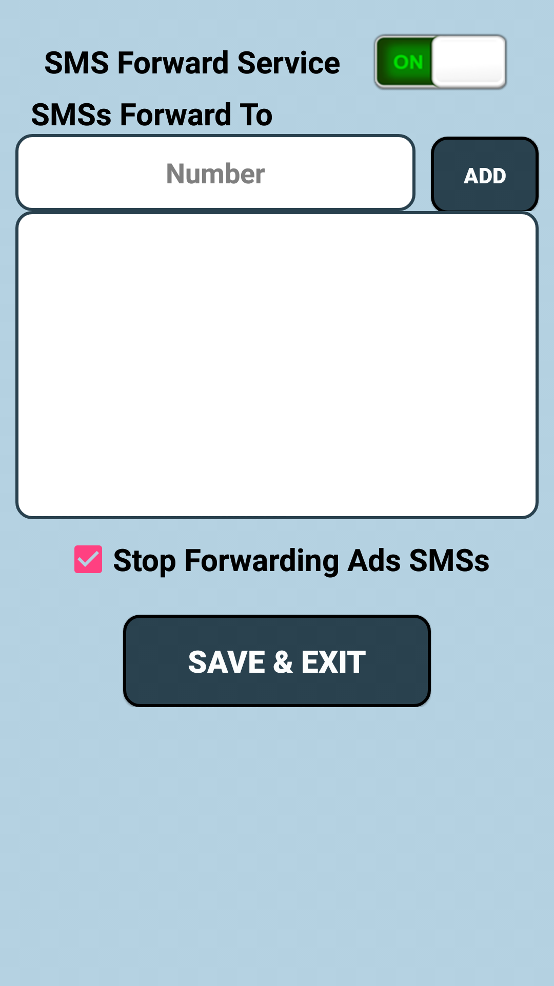 Auto SMS Forwarder - App on Amazon Appstore