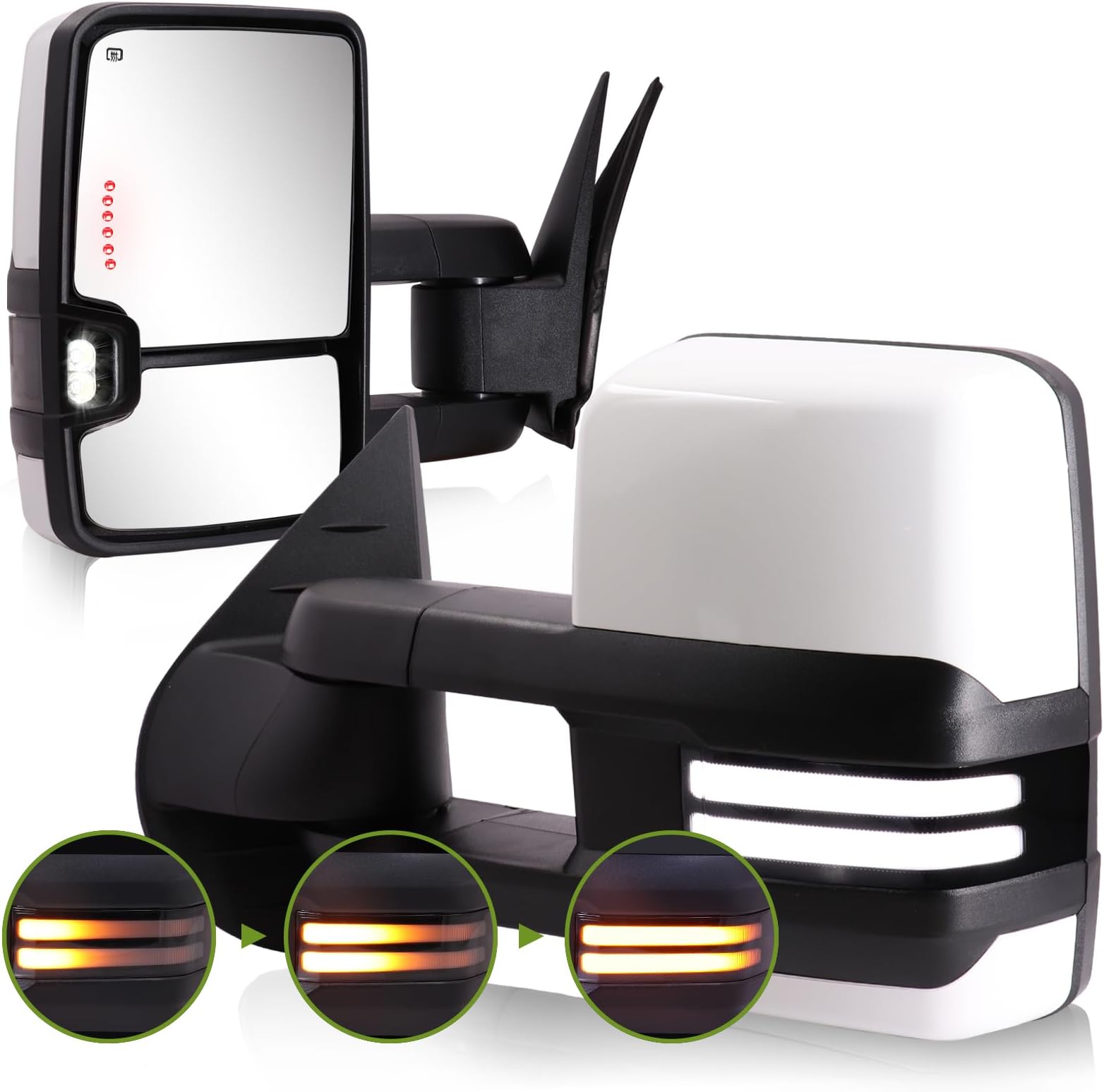 Amazon.com: ACDelco GM Accessories 23372182 Extended View Tow Mirrors ...