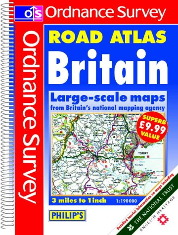 Ordnance Survey Road Atlas Britain: Amazon.co.uk: Philip's Maps ...