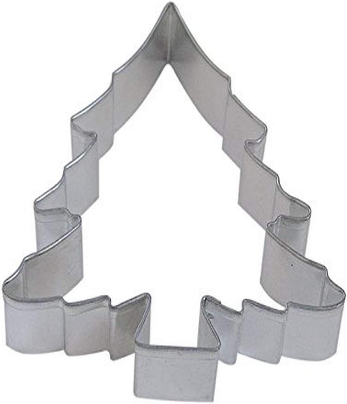 Amazon.com: 5.4 inch Christmas Tree with Star Cookie Cutter – Stainless ...