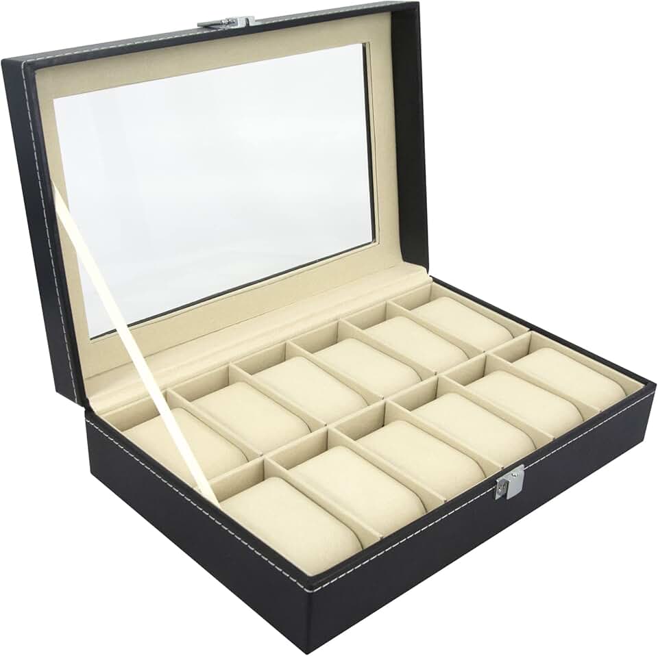 Amazon.co.uk: Watch Boxes - Watch Boxes / Watch Accessories: Watches
