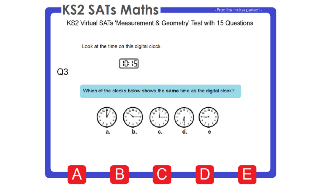 KS2 SATs Maths | Essential Year 6 KS2 SATs testing app for all pupils ...