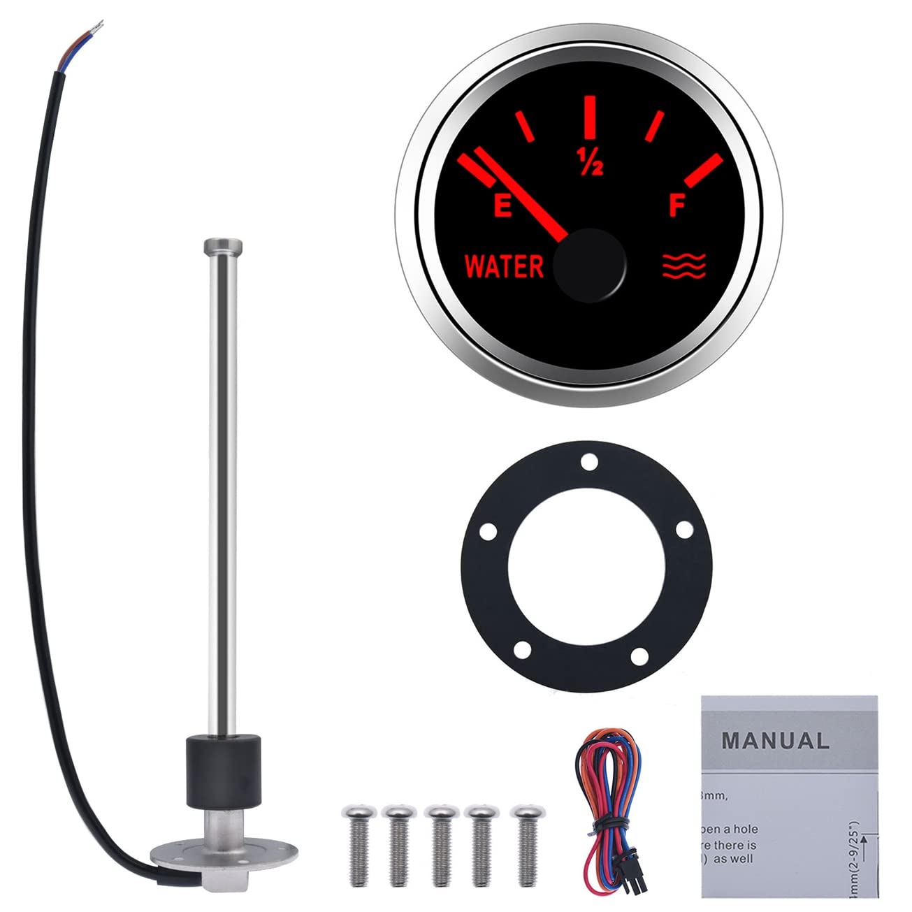 Sensore Carburante Sensore Livello Carburante KAOLALI 240-33 Ohm - Per Camion, Barche, Serbatoi ...