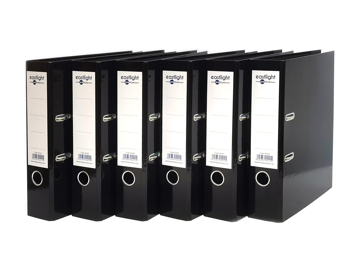 Eastlight Black A4 Bright Colour Lever Arch File, Box of 6 : Amazon.co ...