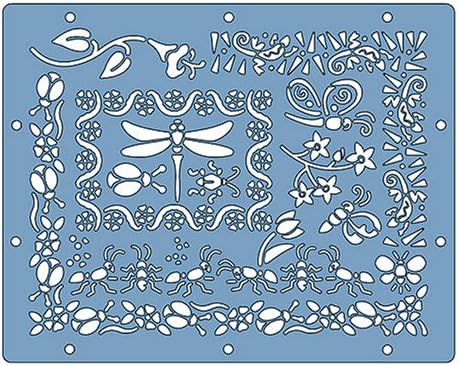 Amazon.com: Fiskars Shapeboss 9 Inch by 11 Inch Stencil Sets, Critters ...