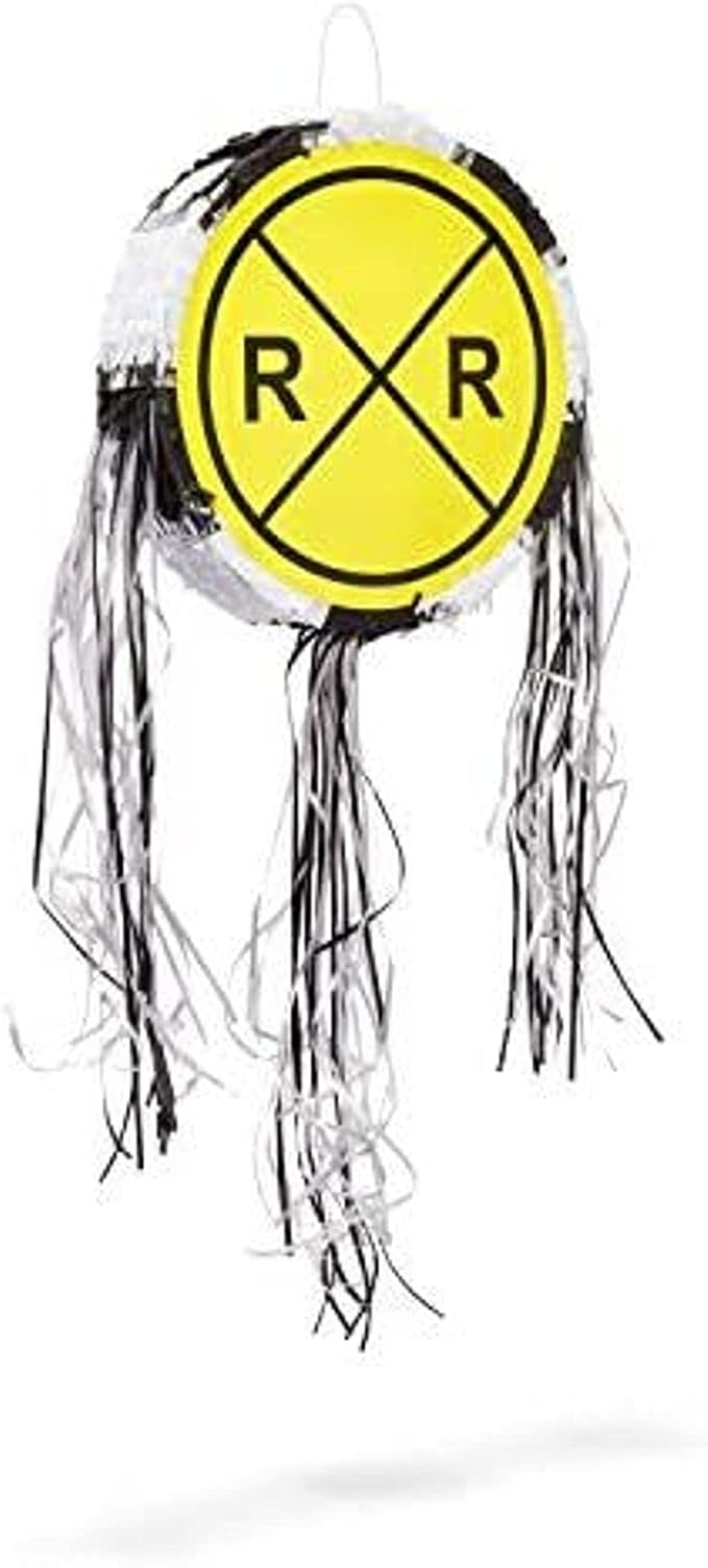 Amazon.com: Small Pull String Pinata for Train Birthday Party, Railroad ...