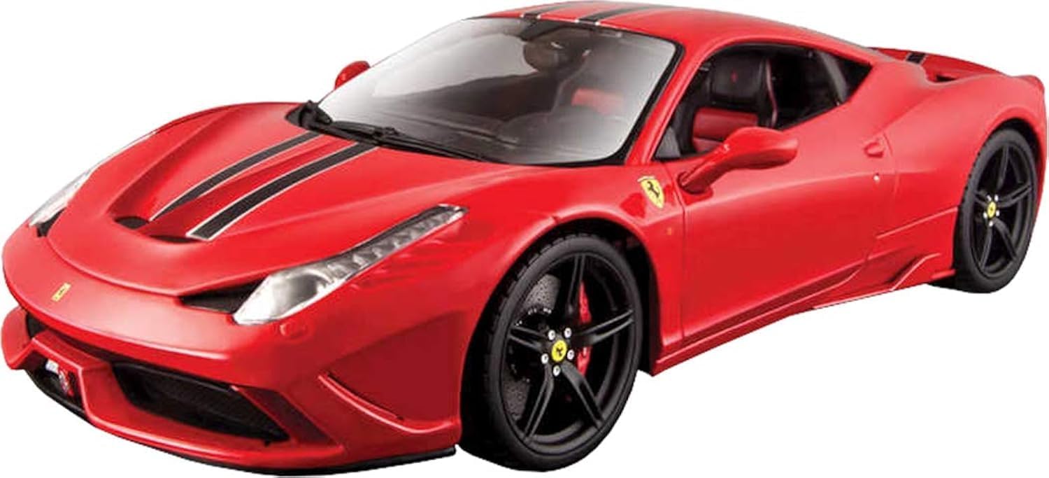 Bburago Ferrari 458 Red Speciale Signature Series 1/18 Diecast Model ...