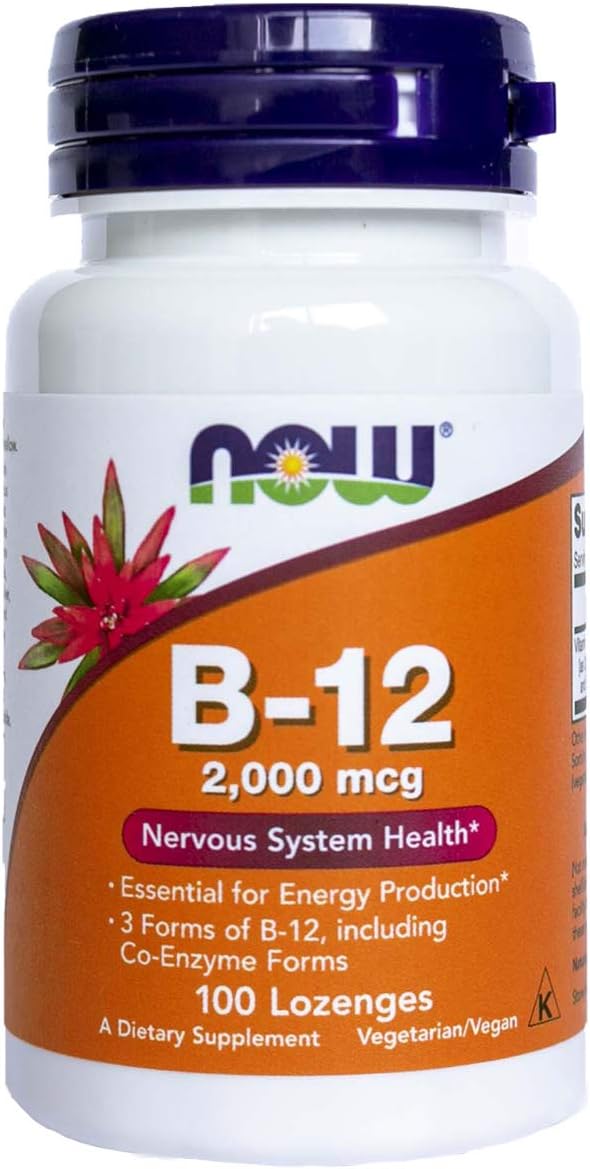 Amazon.com: B-12 2,000 mcg 100 Lozenges : Health & Household