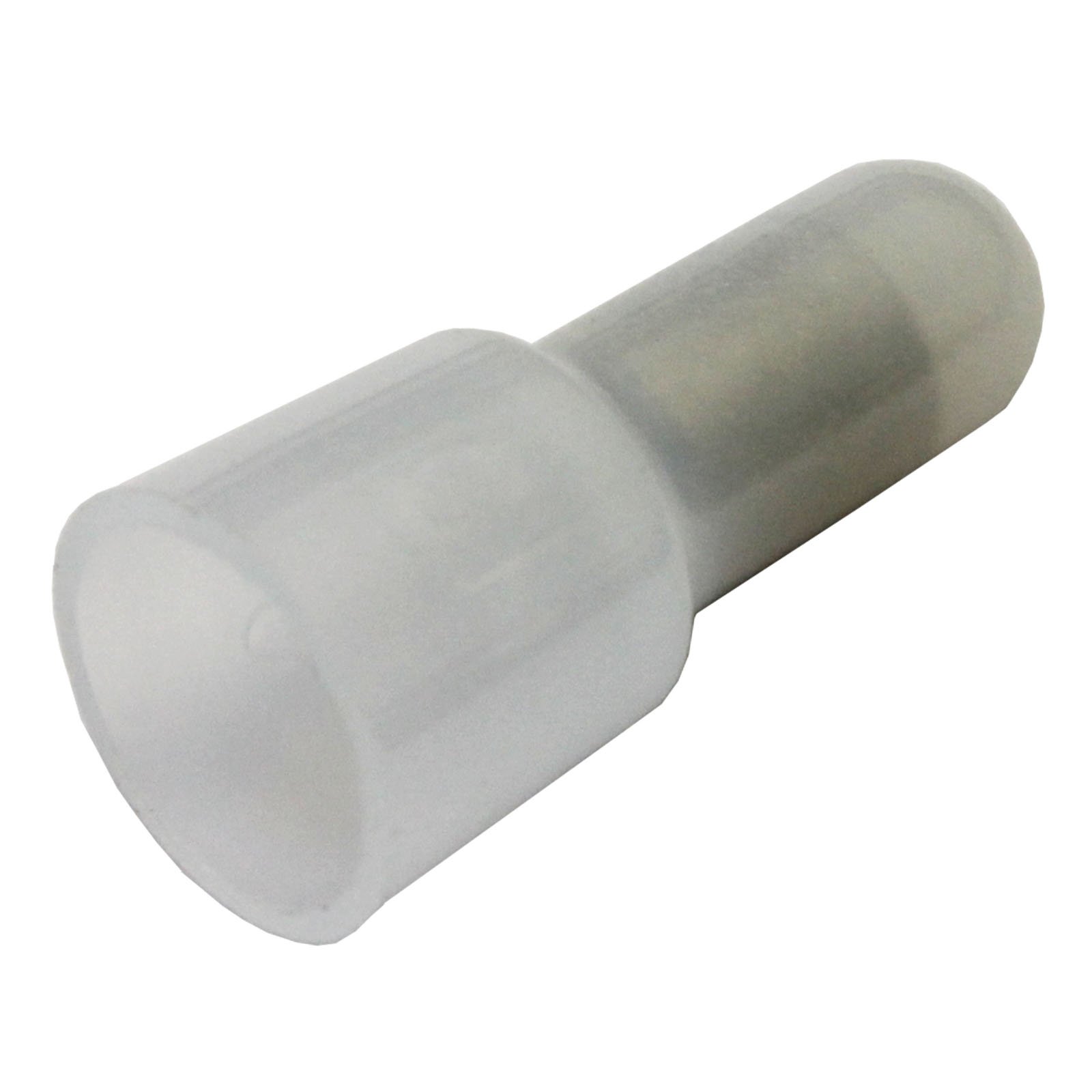 50 x Large Closed End Connectors Clear Nylon Insulation Wire Crimp ...
