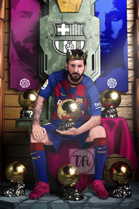 Lionel Messi Posters, Lionel Messi Posters for Room, Unframed, with ...