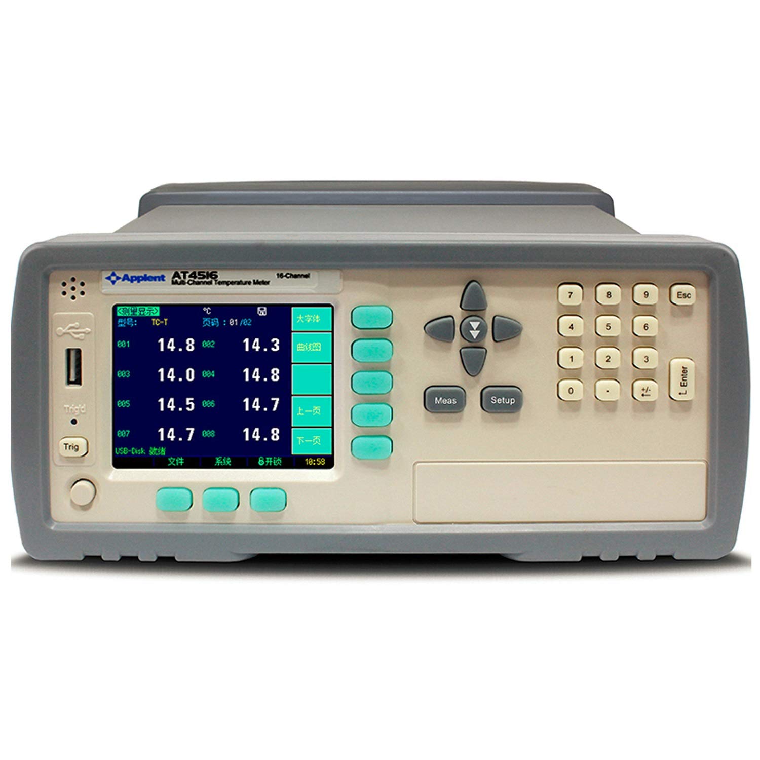 Buy Digital Insulation Resistance Tester AT4516 16 Channel Digital ...