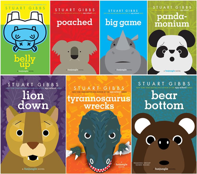 FunJungle Series 7 Books Set: Stuart Gibbs: Amazon.com: Books