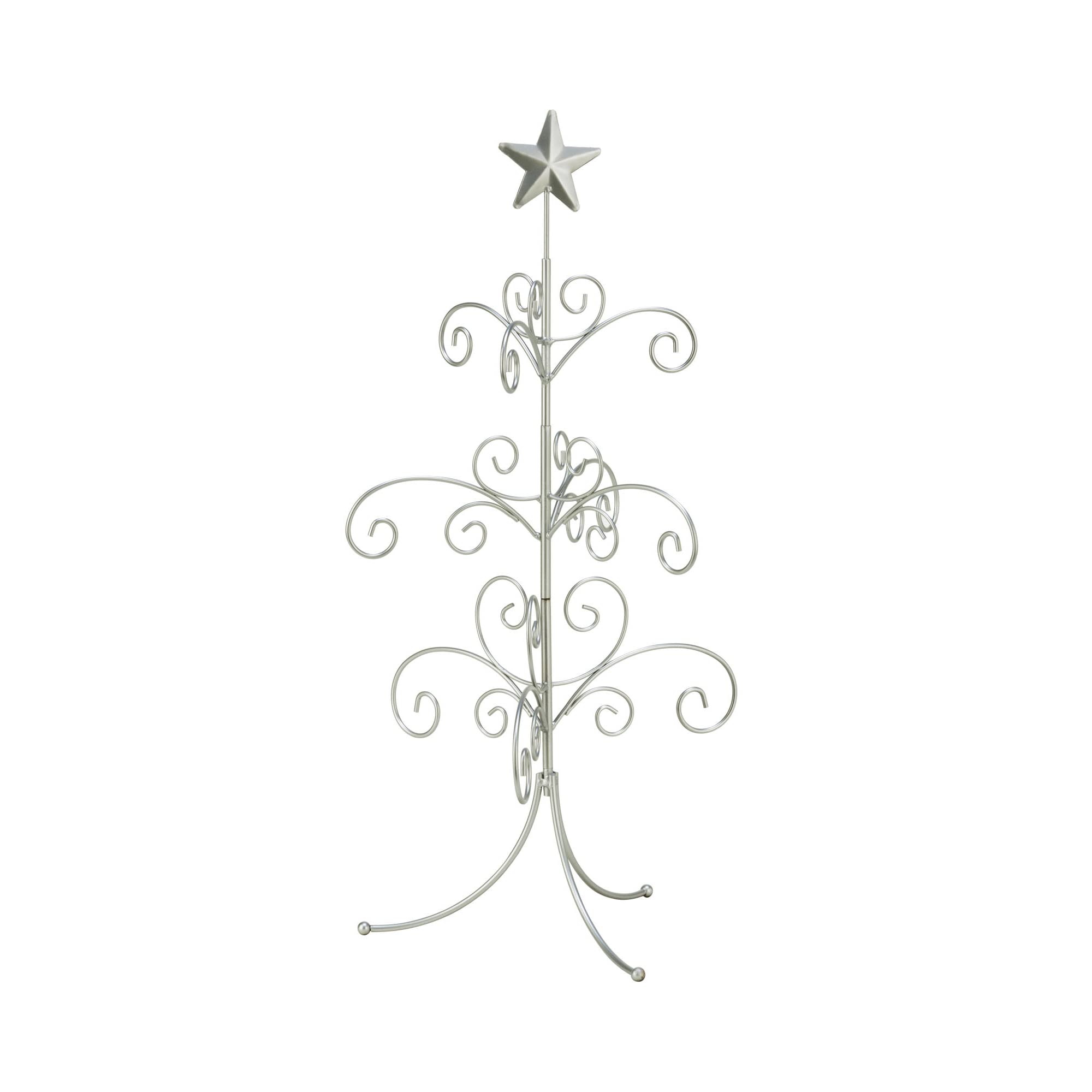 Amazon.com: Tripar Decorative Tree Ornament & Jewelry Display, Silver ...