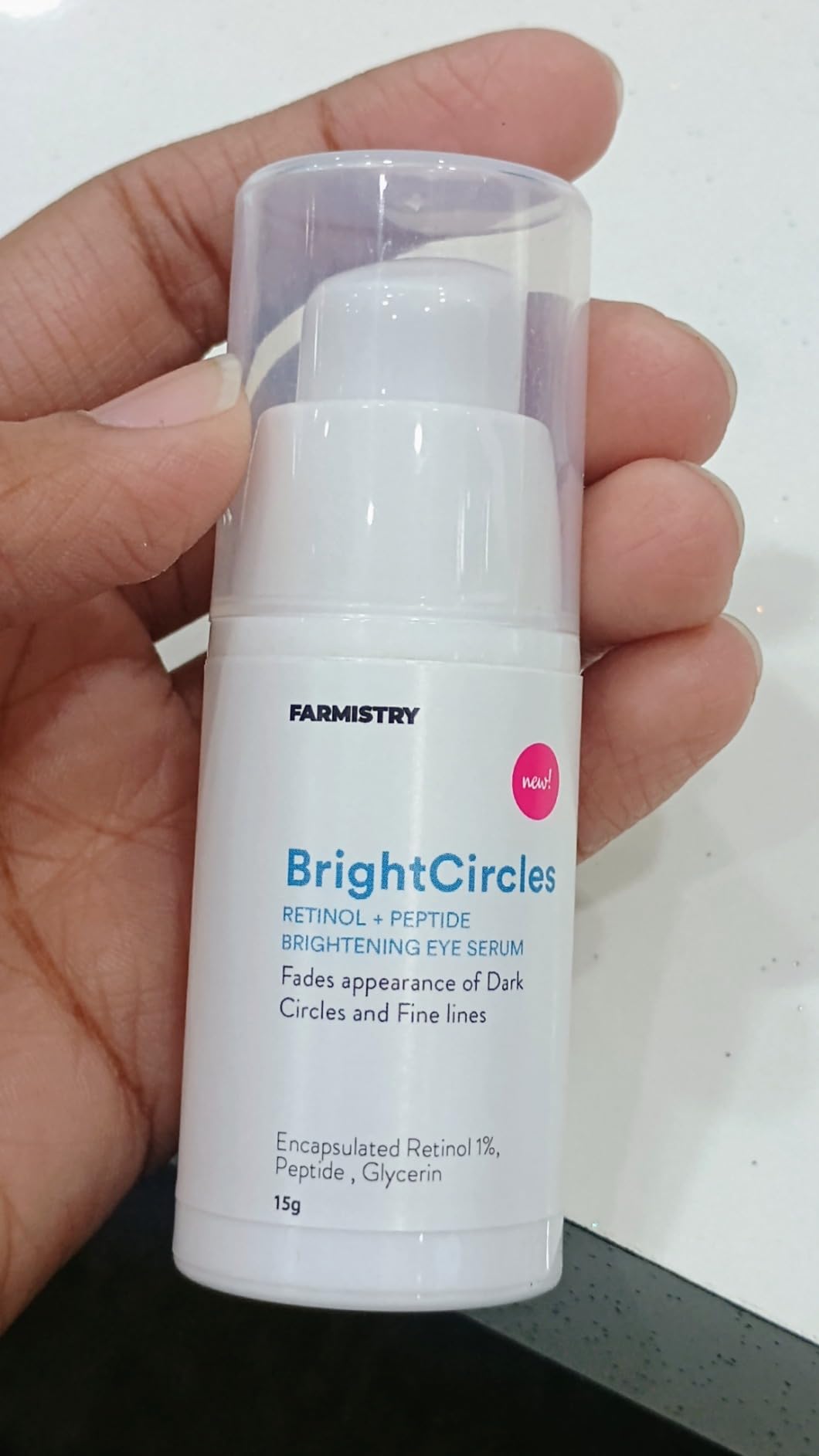 FARMISTRY Brightcircles Retinol+Peptide Brightening Eye Serum ...