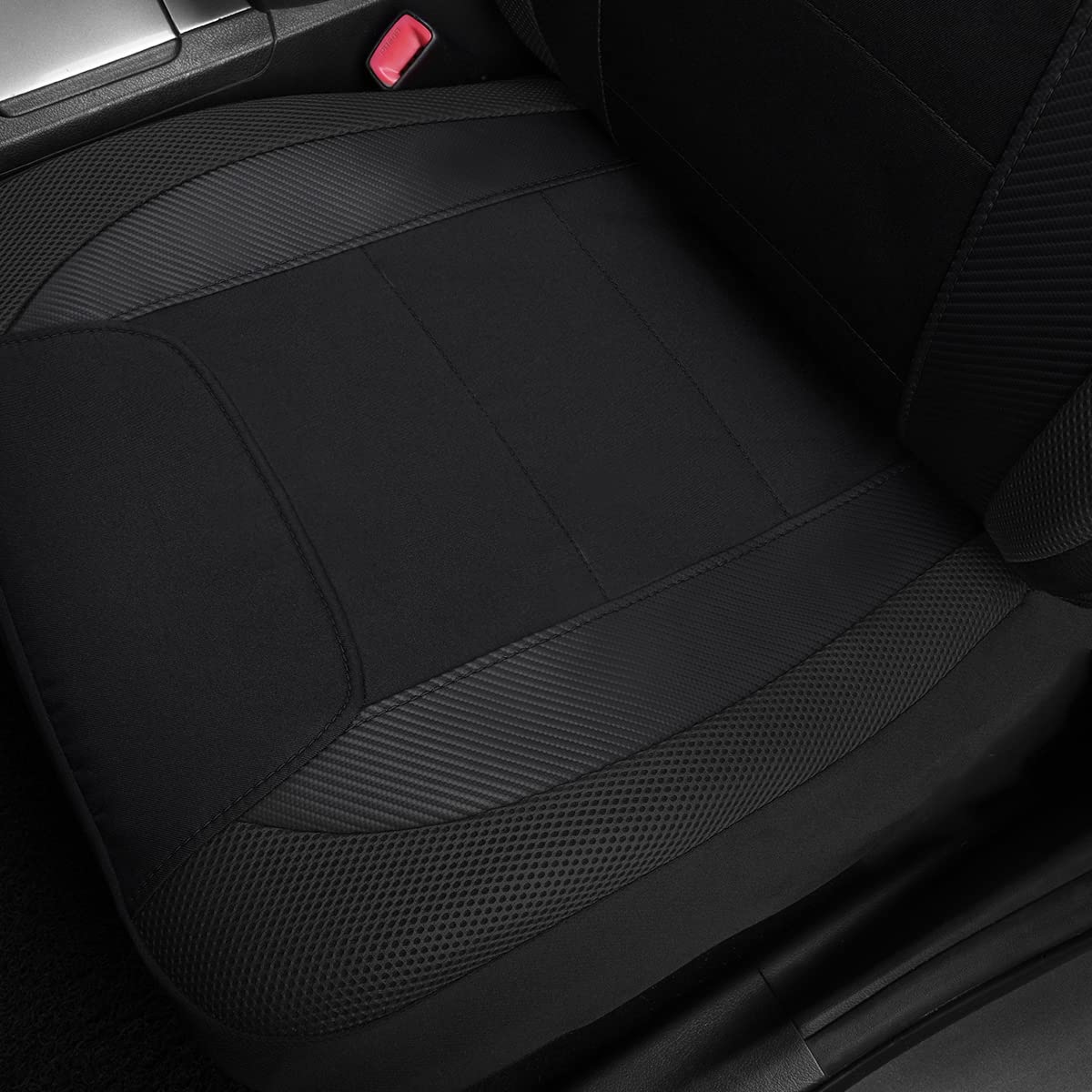 Snapklik.com : Flying Banner Car Seat Covers Quality Carbon Fiber Air ...