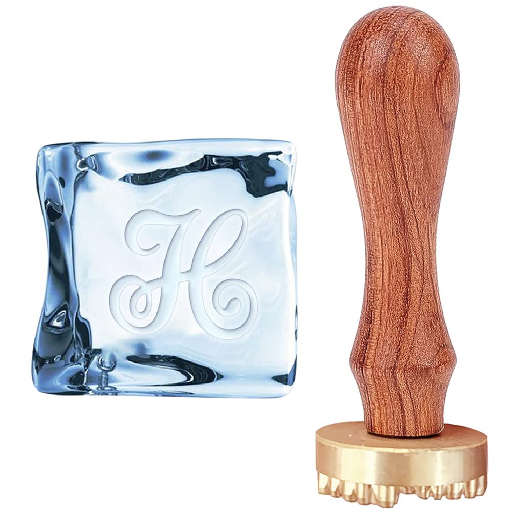 Buy CRASPIRE H Ice Stamp Letter Ice Cube Stamp Ice Branding Stamp with ...