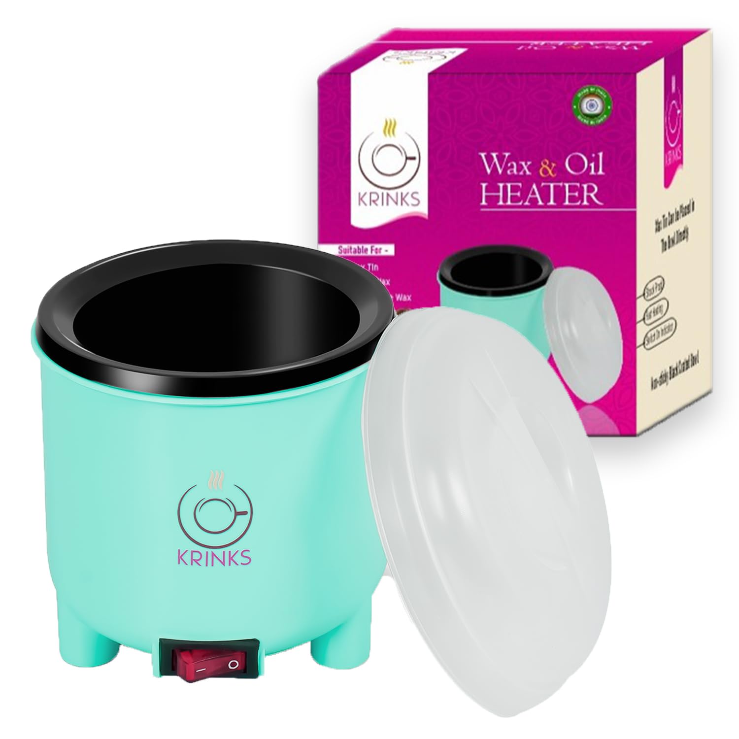 KRINKS® Wax Heater for Waxing | Wax Machine for Waxing with Manual ...