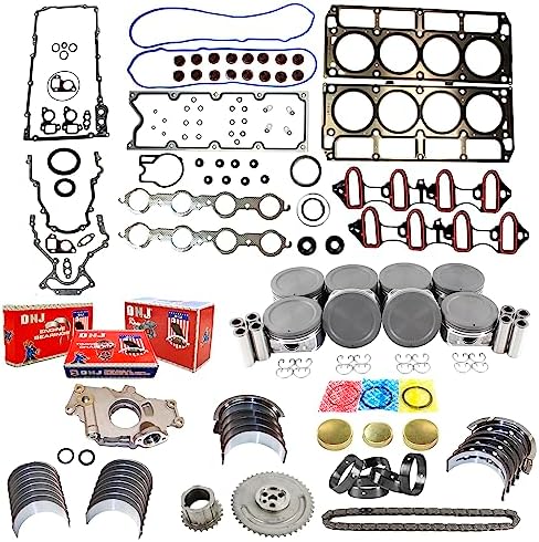 Amazon.com: Engine Rebuild Overhaul Kit FITS: 2001-2003 Chevrolet GMC 5 ...