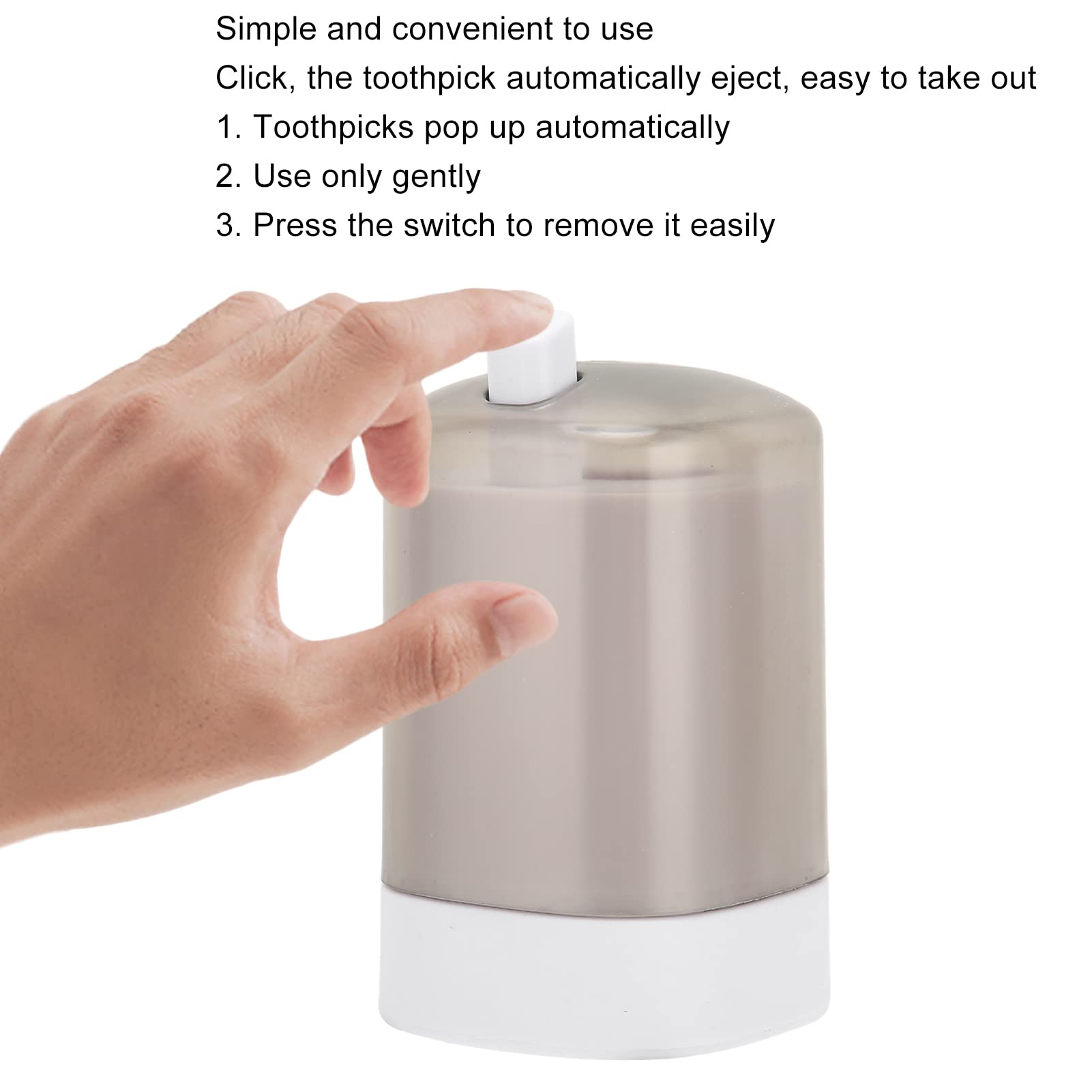 Snapklik.com : Automatic Toothpick Dispenser, Popping Up Toothpick ...