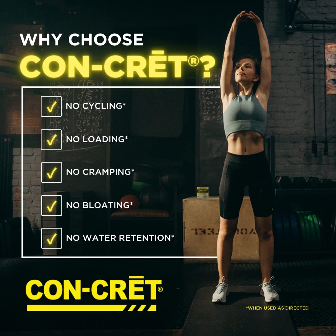 Snapklik.com : CON-CRET Creatine HCl Powder Supports Muscle, Cognitive ...