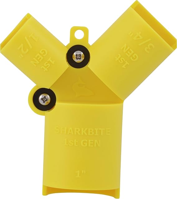 Amazon.com: SharkBite 1/2 Inch to 1 Inch Depth Gauge and Pipe Deburring ...