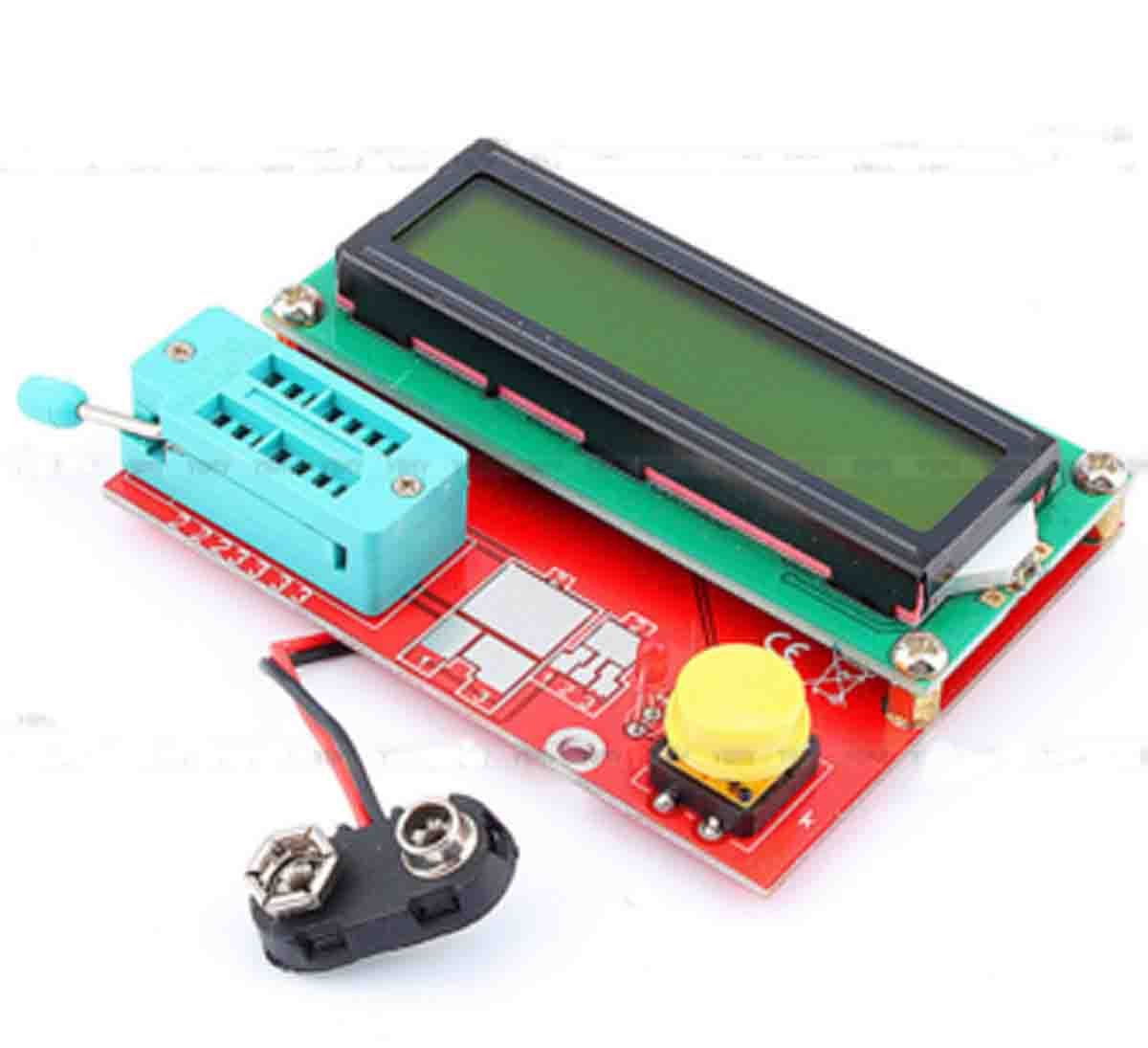 Yosoo Multifunction Transistor Tester Capacitor Esr Lcr Meter Diode ...