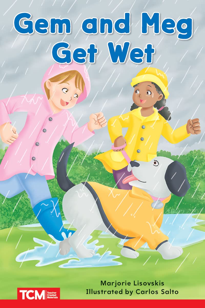 Amazon.com: Gem and Meg Get Wet (Decodable Books: Read & Succeed ...