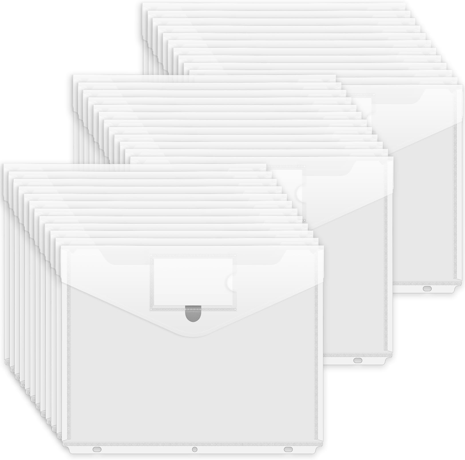 Amazon.com : Forvencer Binder Pocket, 36 Pack Super Heavyweight Poly ...