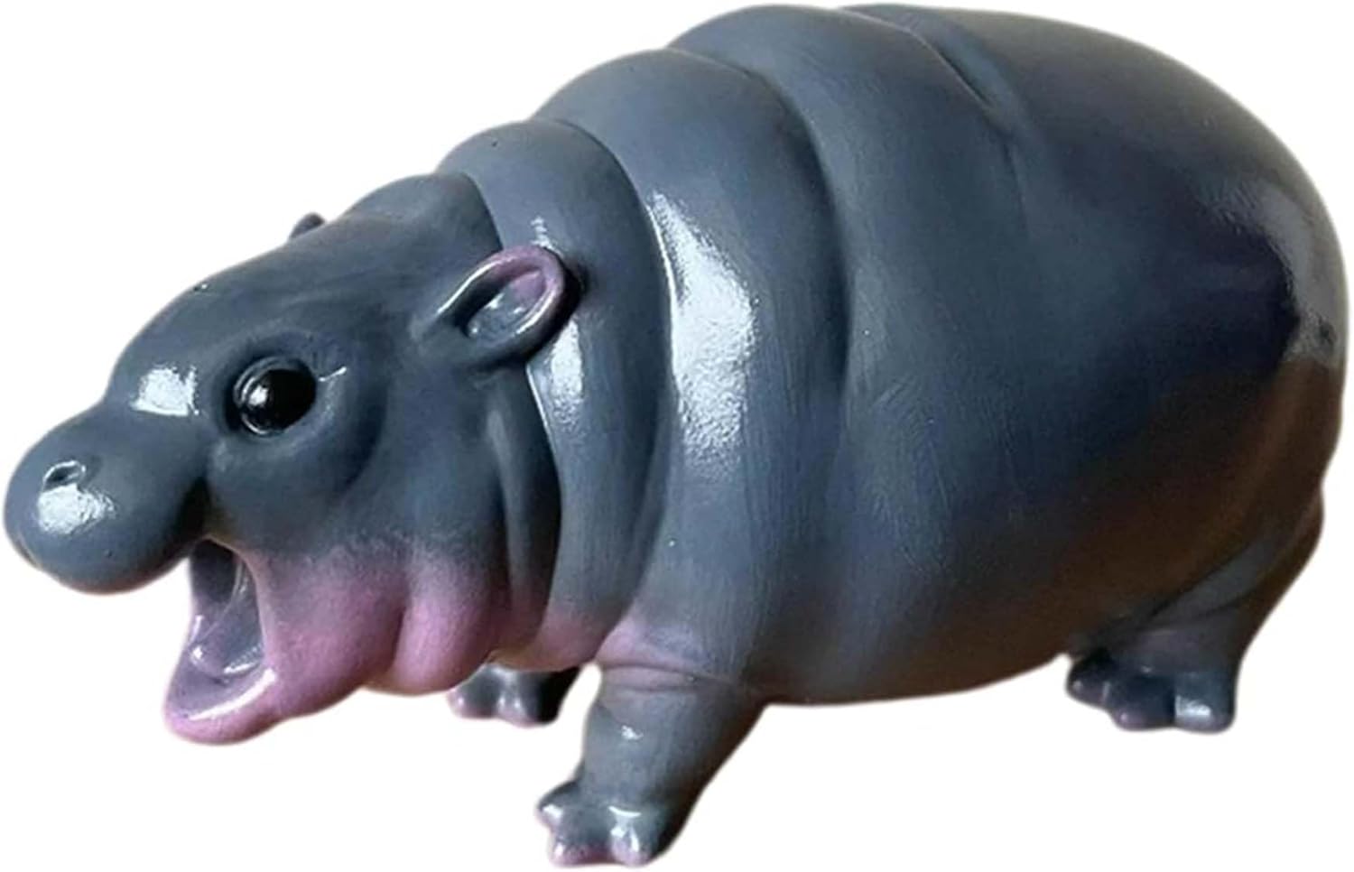 Amazon.com: Moo Deng Toy, 3D Moo Deng Hippo, Hippo Resin Figurines ...