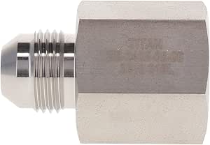 Amazon.com: TITAN FITTINGS SS-2405-06-06 | 3/8" 37° JIC (9/16"-18 ...