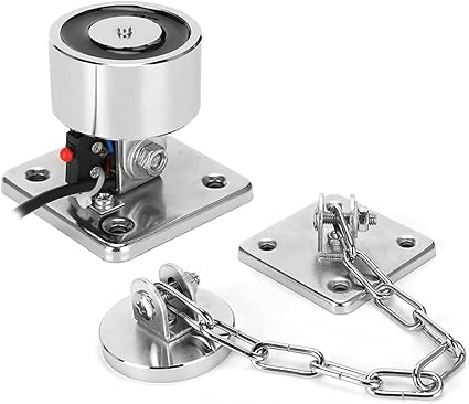 Amazon.com: Magnet Fire Door Holder, with 9.8In Chain Door Suction ...