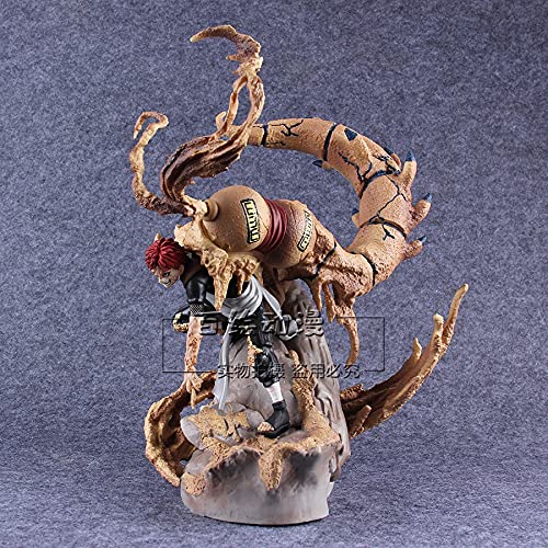 Hsphfx 40cm Naruto Gaara Statue Shuukaku Half Beast Animal Human ...