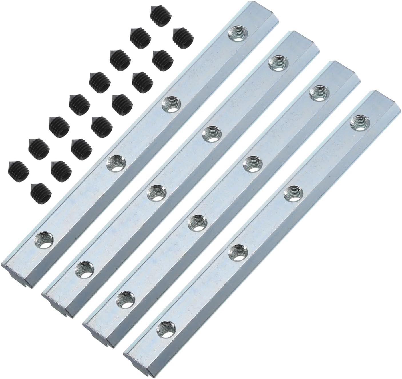 Amazon.com: uxcell Straight Line Connector, 4Pcs 7.1inch Inside Joint ...