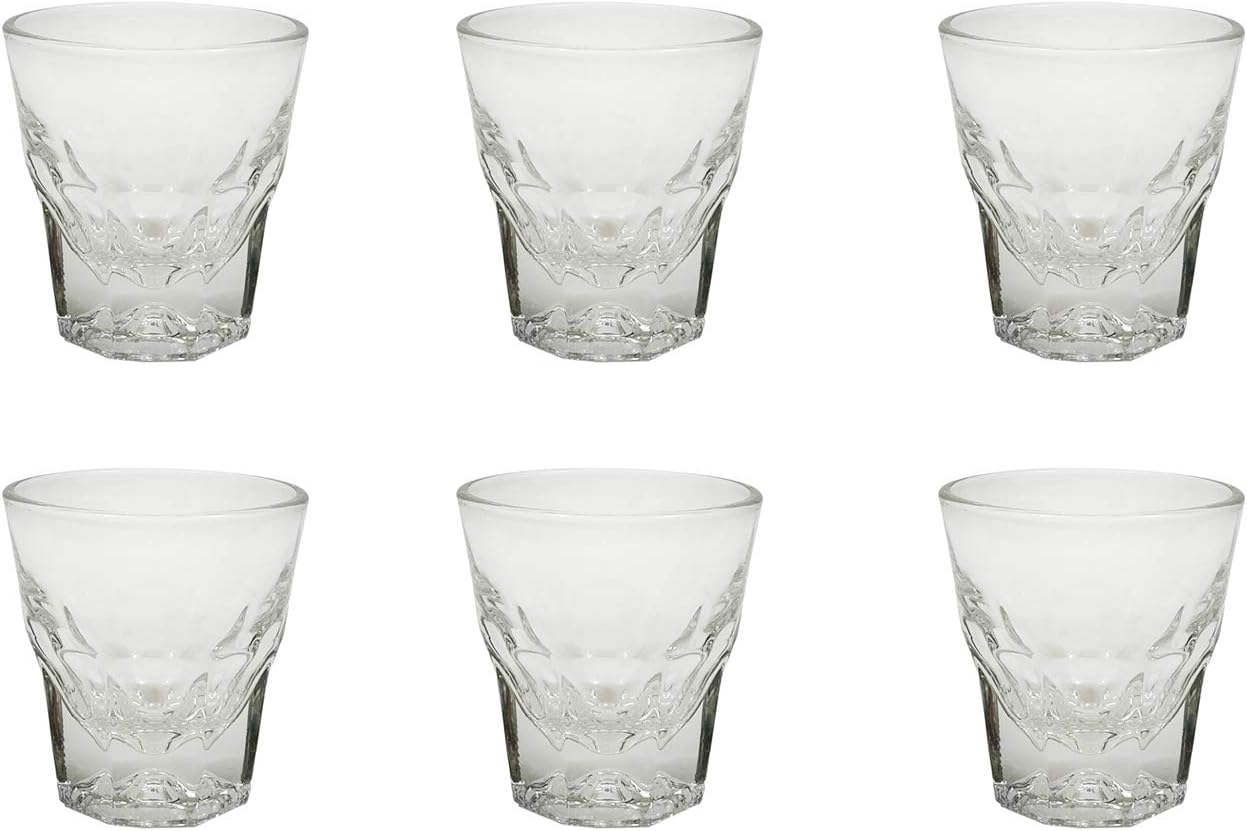 Amazon.com | Libbey 15248 Duratuff Cortado / Gibraltar Rocks Glass 4.5 ...