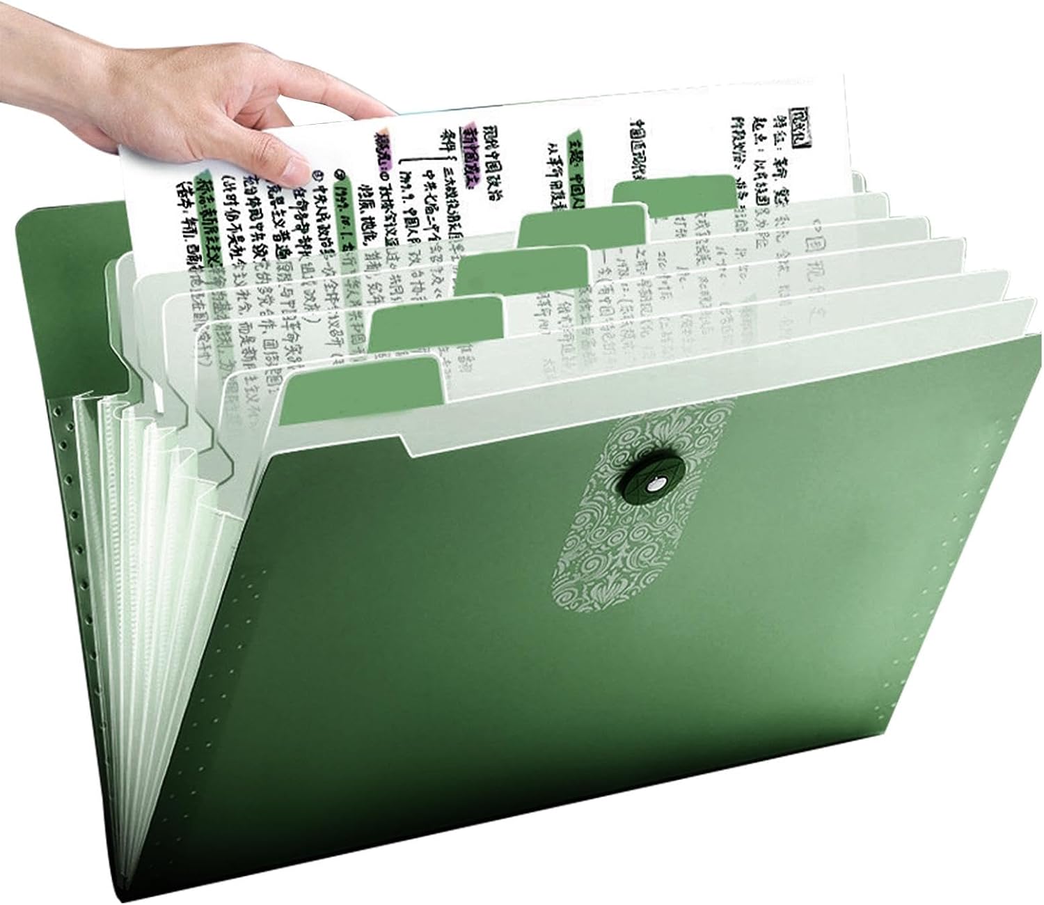 Uitseld Expanding File Folders - Waterproof Folders for Documents,A4 ...