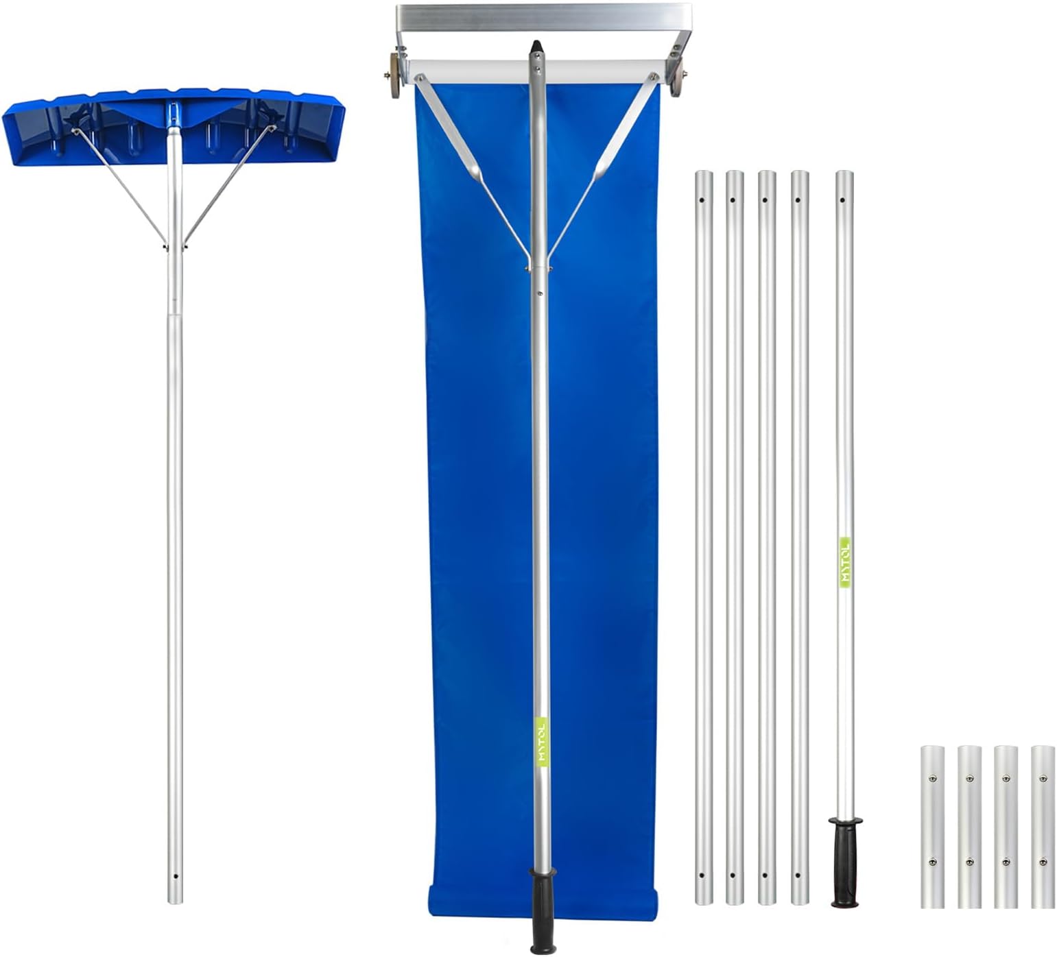 Amazon.com : MTB Telescoping Snow Roof Rake, Black, with 21-ft ...