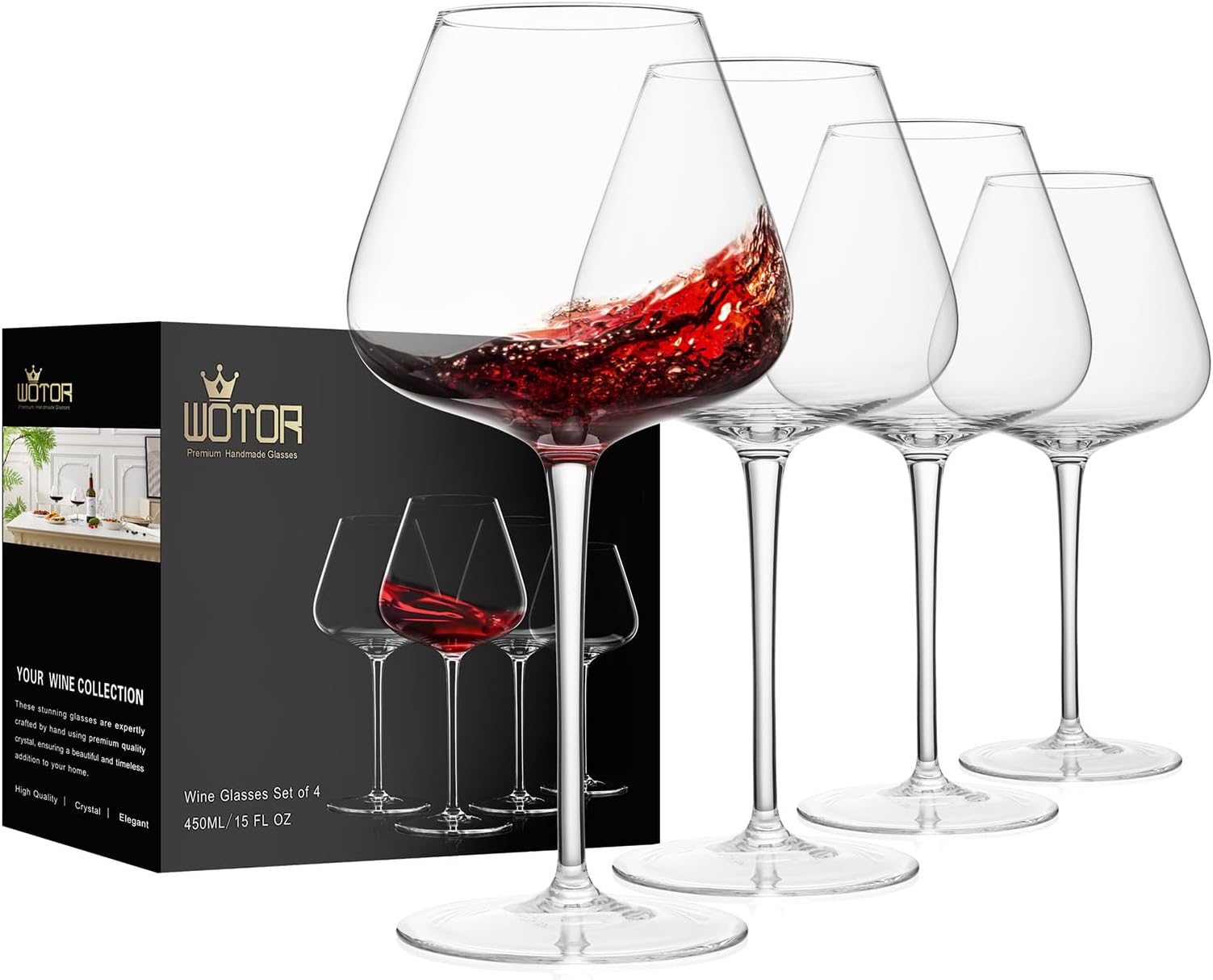 Amazon.com | Oversized XL Giant Wine Glass (33.5oz) - Holds a Full ...