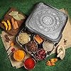 KSJONE Designer Indian Spice Tin Stainless Steel Masala Dabba LARGE ...