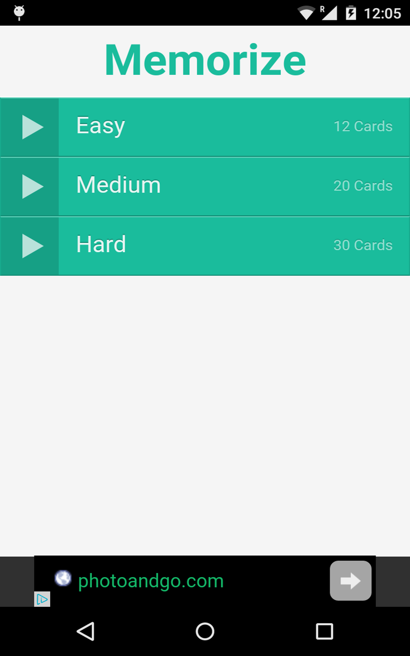 Memory game - App on the Amazon Appstore