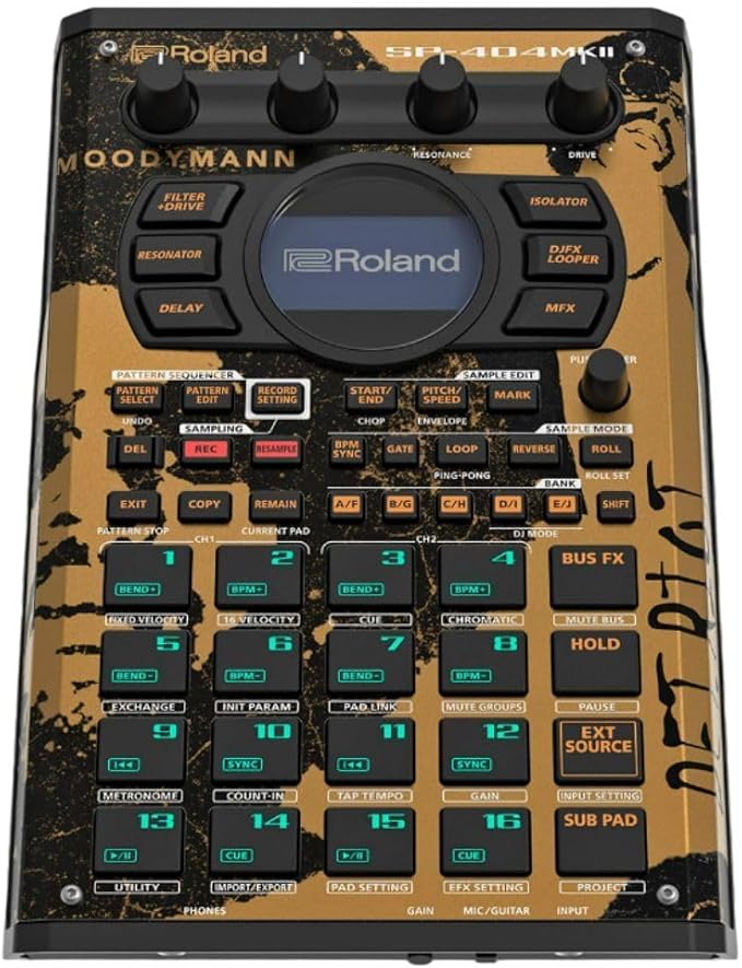 Amazon.com: Roland SP-404MKII Linear Wave Sampler - KDJ Records Limited ...