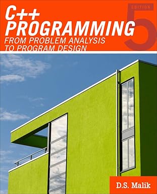 Amazon.com: C++ Programming: From Problem Analysis to Program Design (Introduction to ...