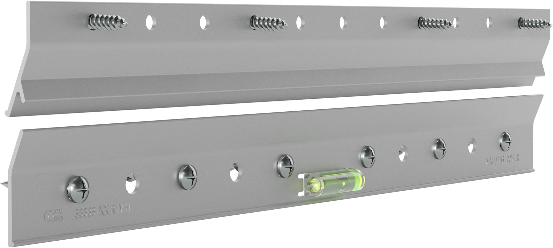 Mirror Hanging Kit with Hangers and Leveling Hardware - 100 lbs - Heavy ...