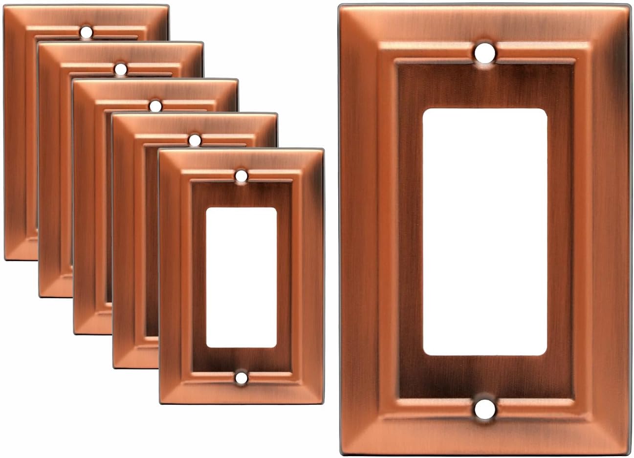 Dyekou Metal Wall Plate for Electrical Outlets, Decorative Antique ...