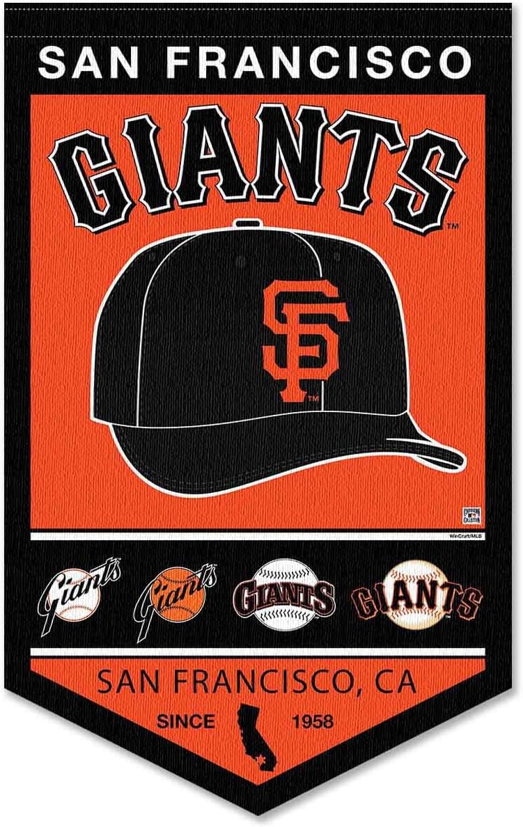 Amazon.com : San Francisco Giants Heritage History Banner Pennant ...