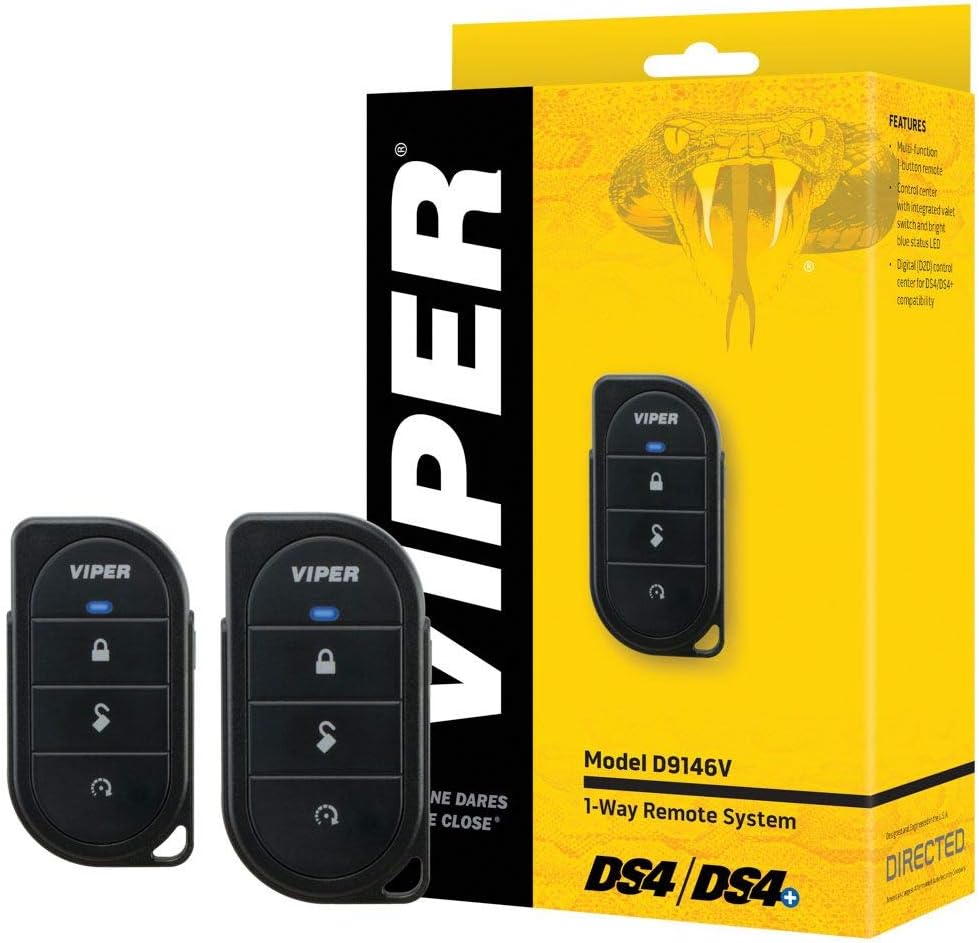 Amazon.com: Viper D9146V 1-Way 4-Button DS4 / DS4+ RF Kit with up to 1/ ...